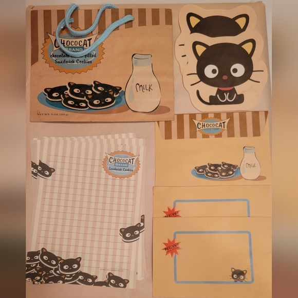 Sanrio | Office | Rare Chococat Letter Set Cookies Design Has Water ...